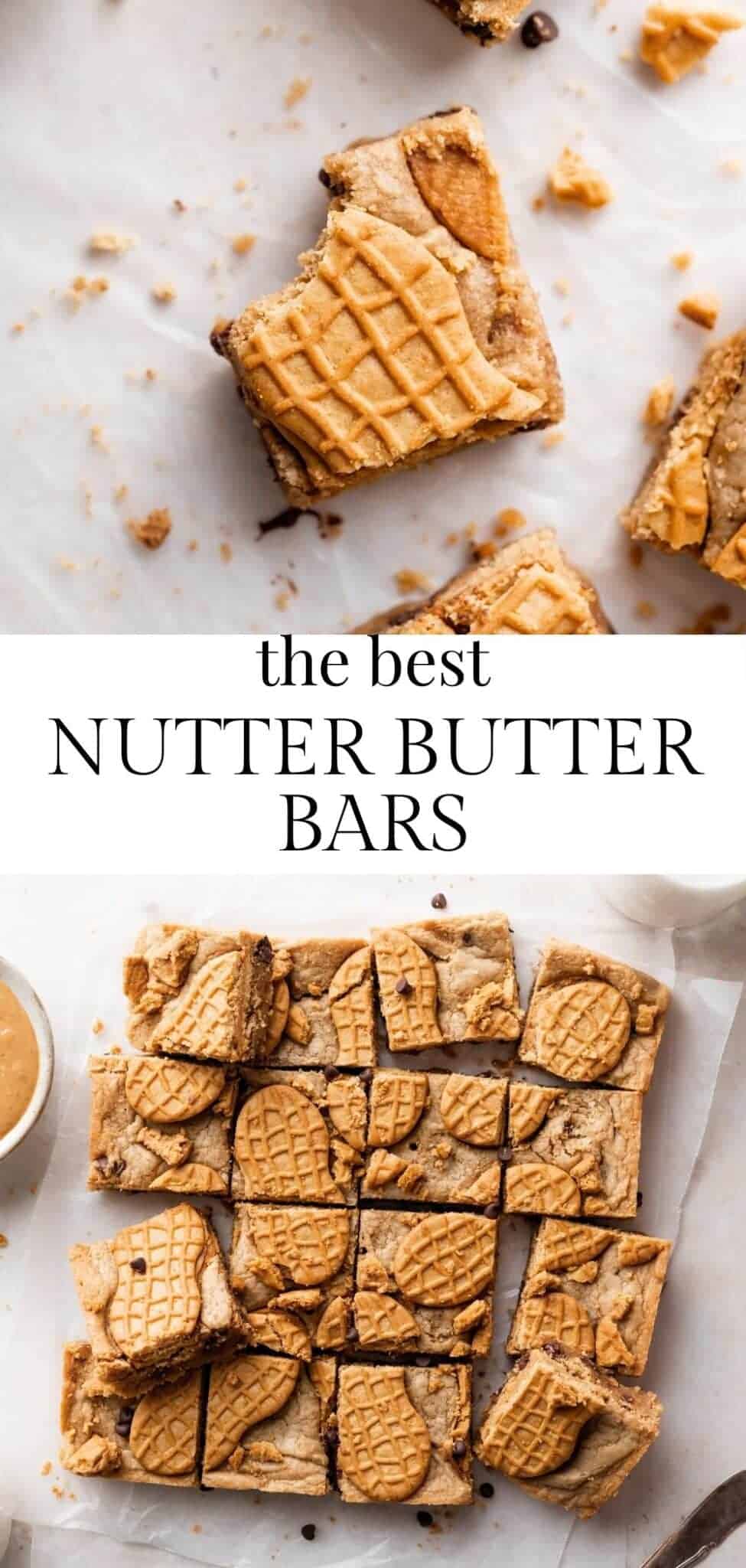 Nutter Butter Bars - Cambrea Bakes