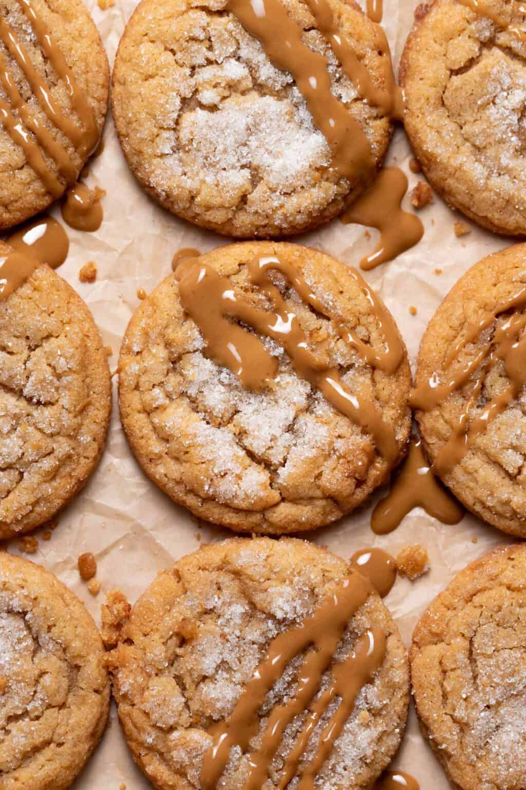 Peanut Butter Miso Cookies - Cambrea Bakes