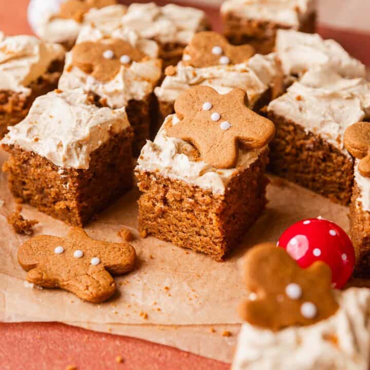 Moist Gingerbread Cake - Cambrea Bakes