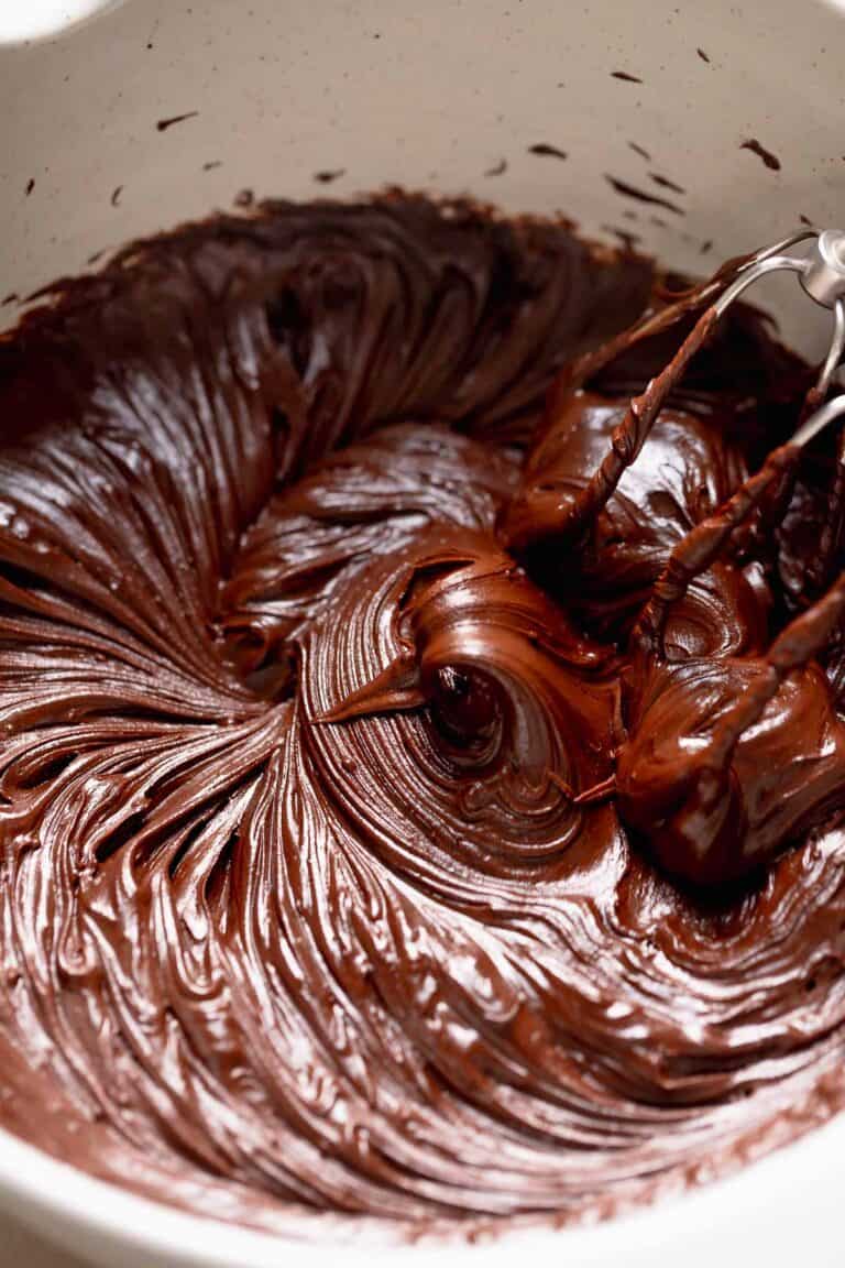 RICH Chocolate Fudge Frosting - Cambrea Bakes