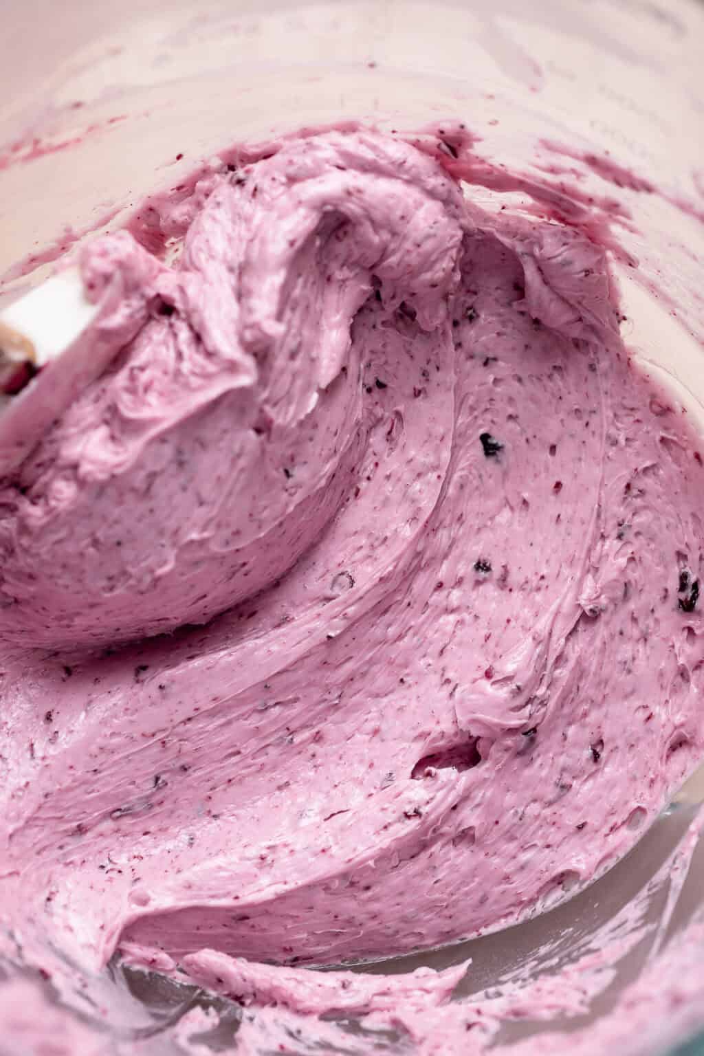 Blueberry Cupcakes with Blueberry Filling - Cambrea Bakes