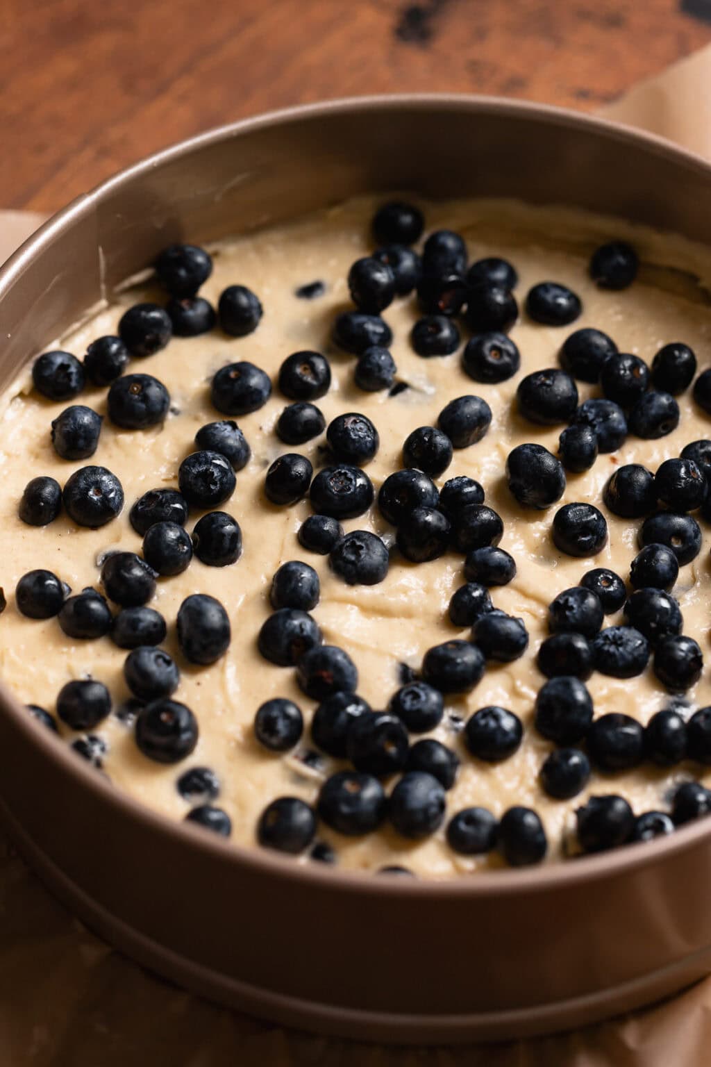 Moist Blueberry Sour Cream Coffee Cake - Cambrea Bakes