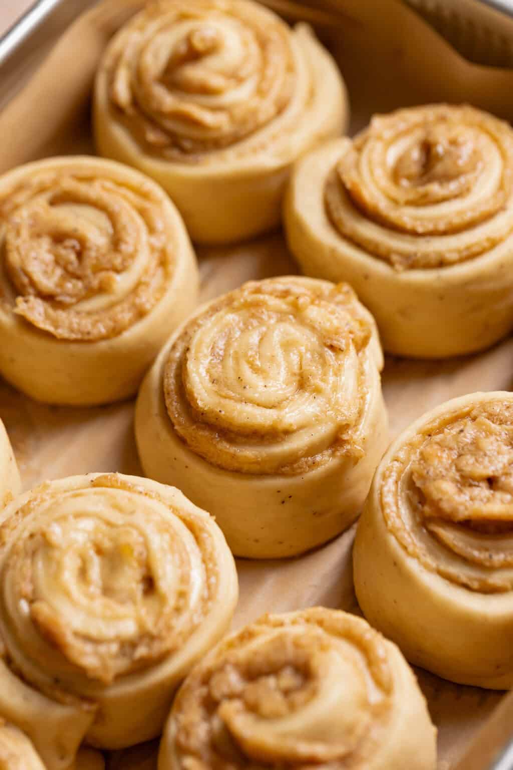 The Best Banana Pudding Cinnamon Rolls - Cambrea Bakes