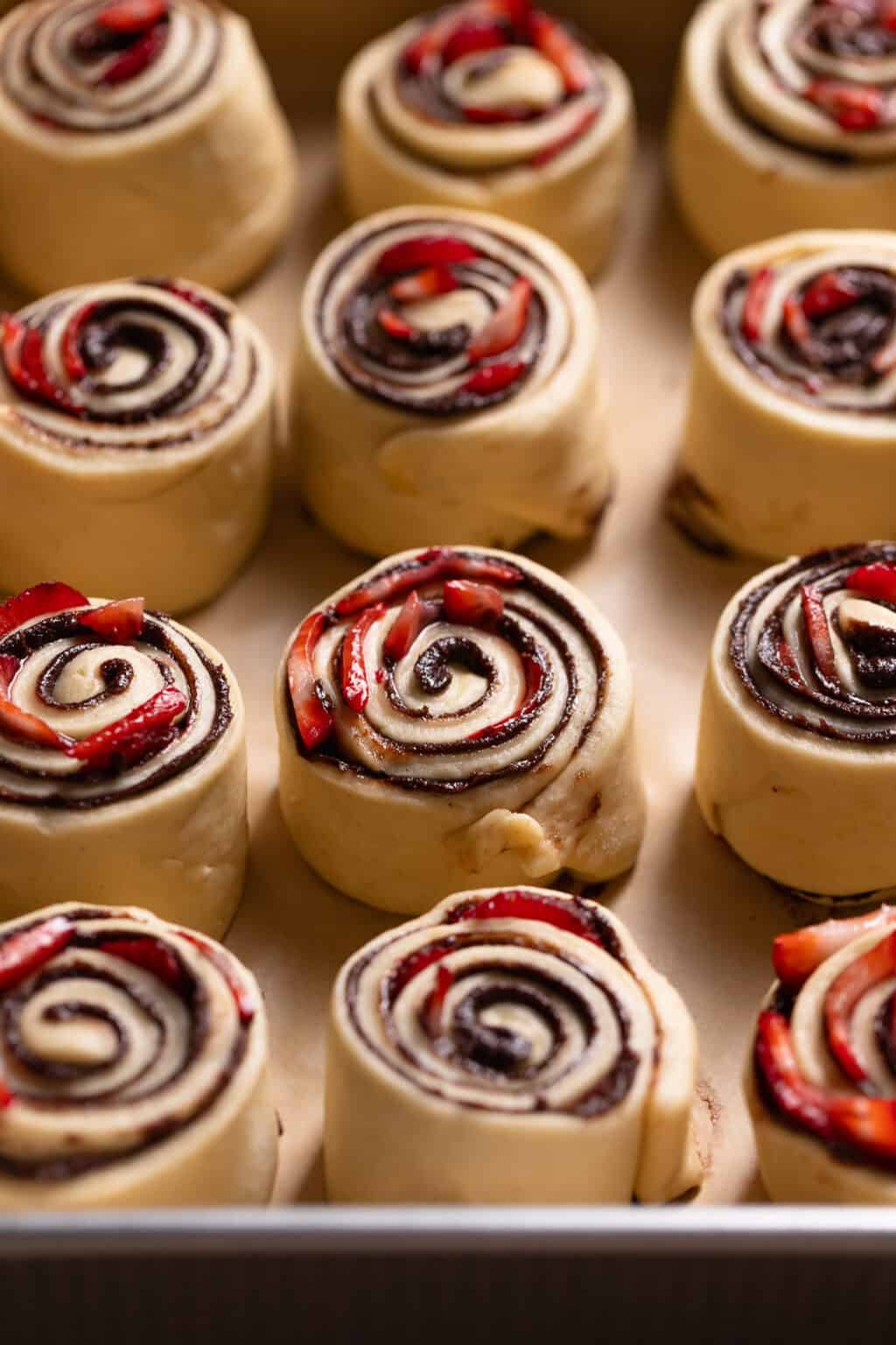 Neapolitan Cinnamon Rolls - Cambrea Bakes